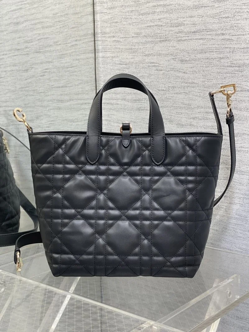 Brand-authenticated Christian Dior Shopping Bags