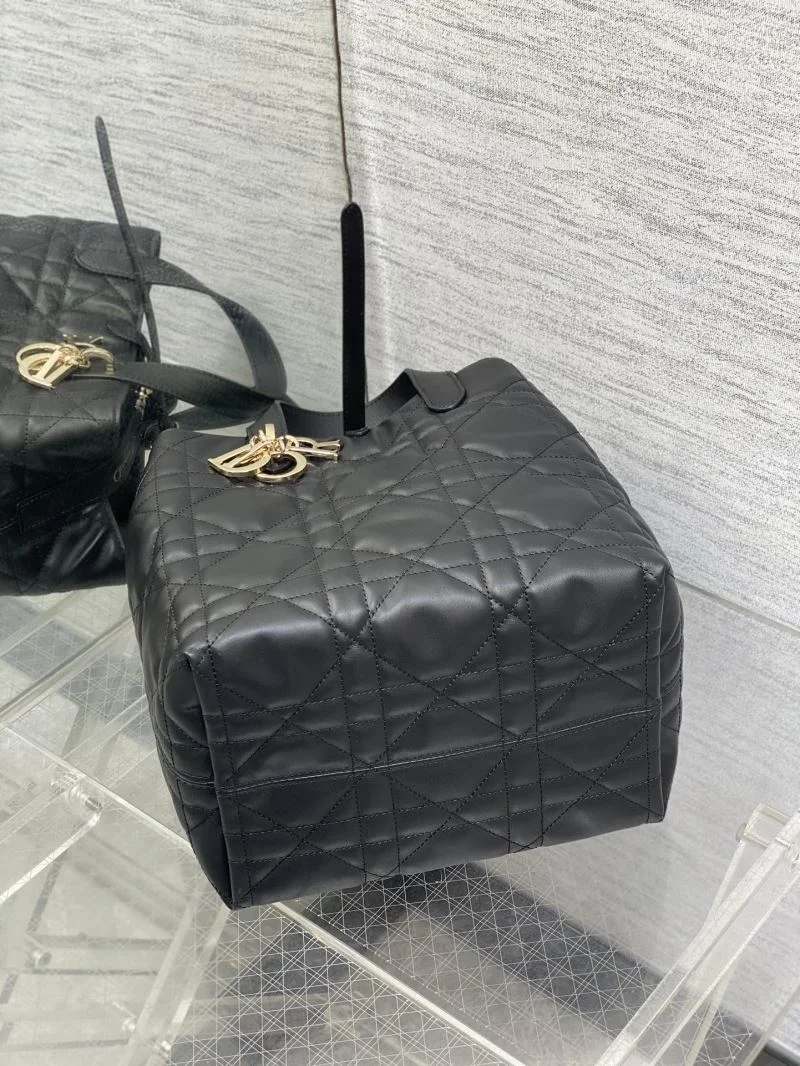 Brand-authenticated Christian Dior Shopping Bags