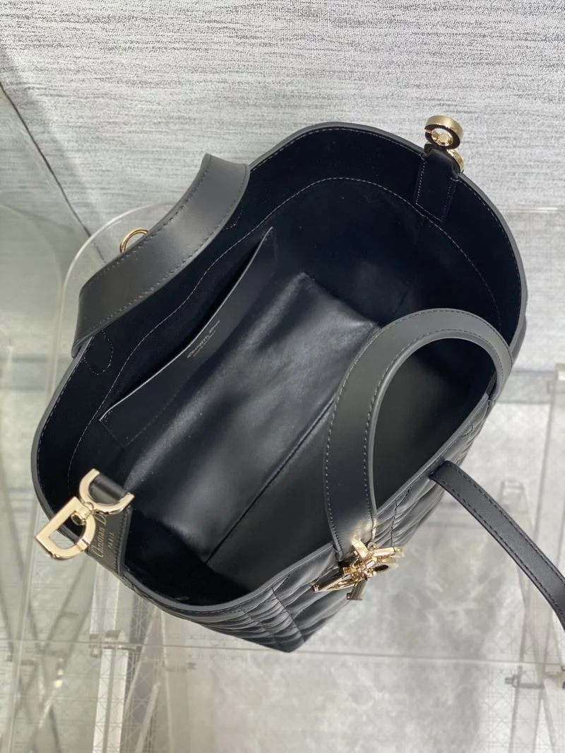 Brand-authenticated Christian Dior Shopping Bags