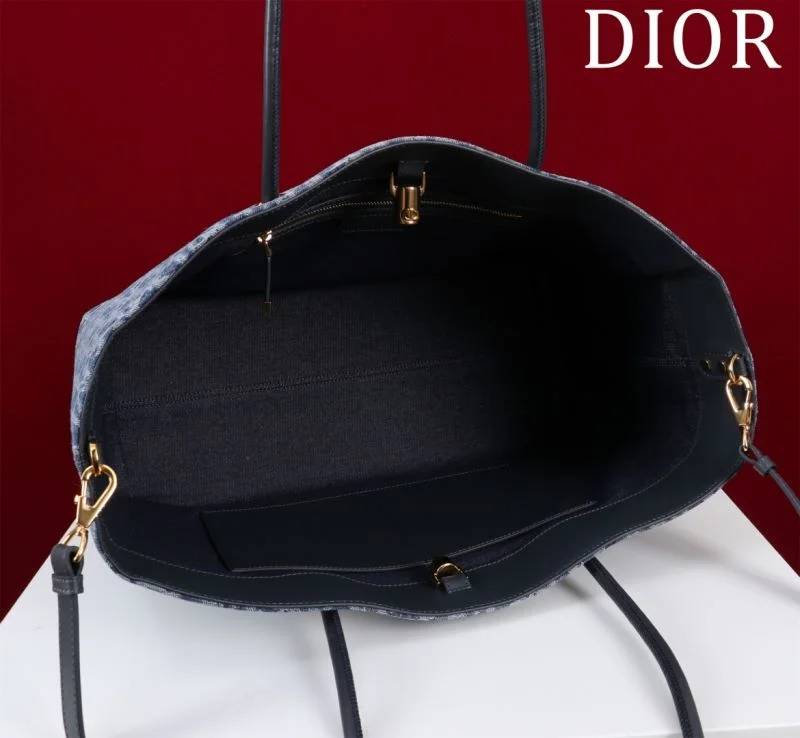 Brand-authenticated Christian Dior Shopping Bags