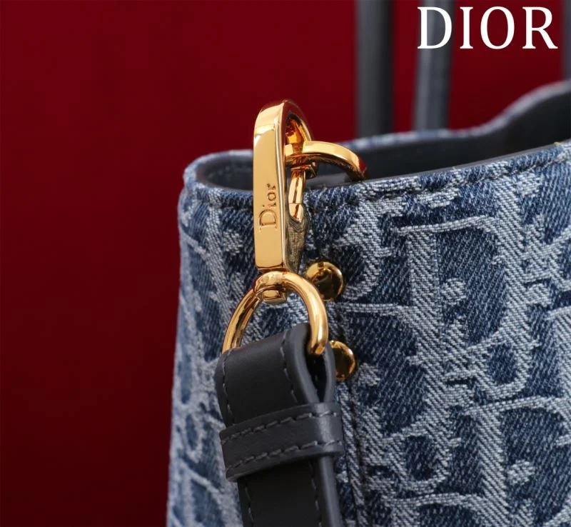 Brand-authenticated Christian Dior Shopping Bags