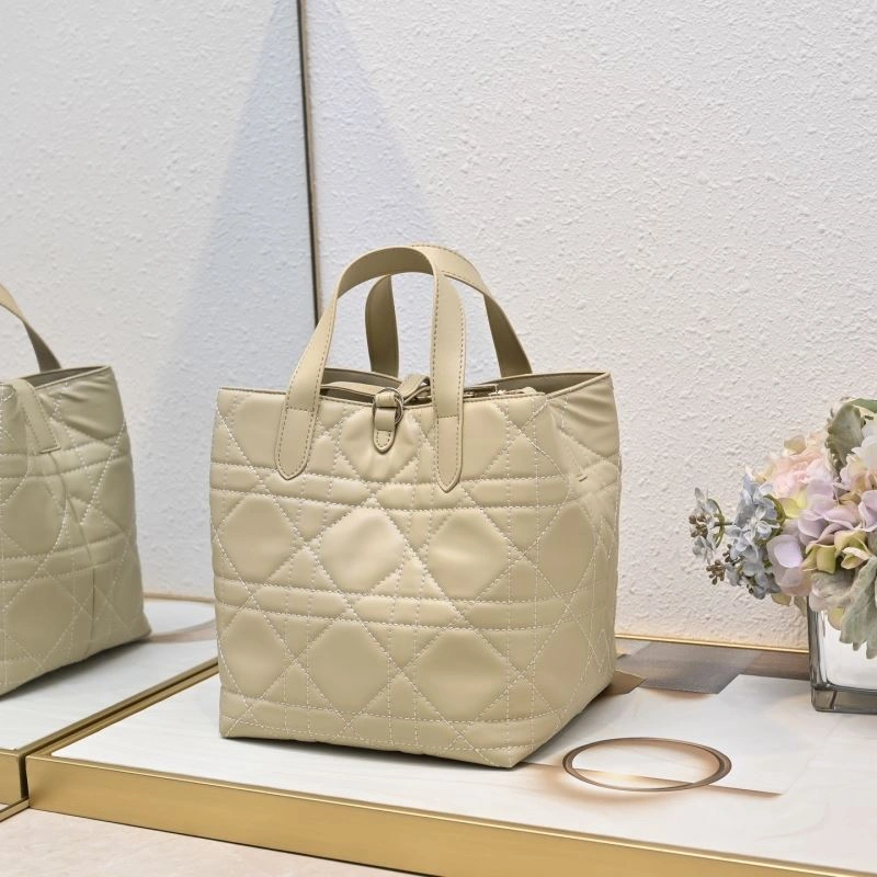 Brand-authenticated Christian Dior Shopping Bags