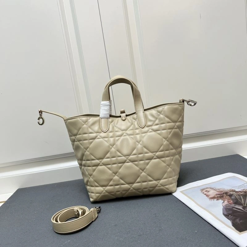 Brand-authenticated Christian Dior Shopping Bags
