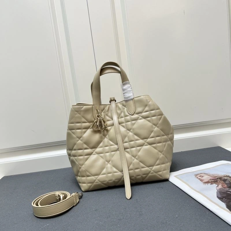 Brand-authenticated Christian Dior Shopping Bags