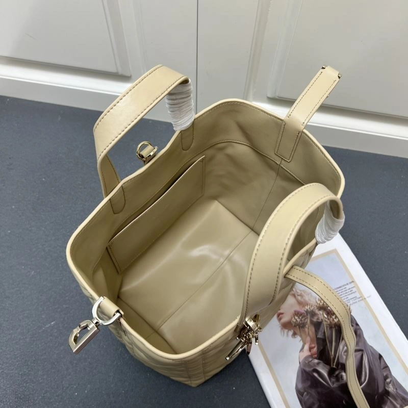 Brand-authenticated Christian Dior Shopping Bags