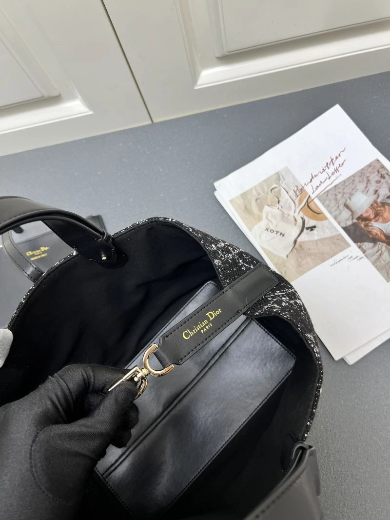 Brand-authenticated Christian Dior Shopping Bags