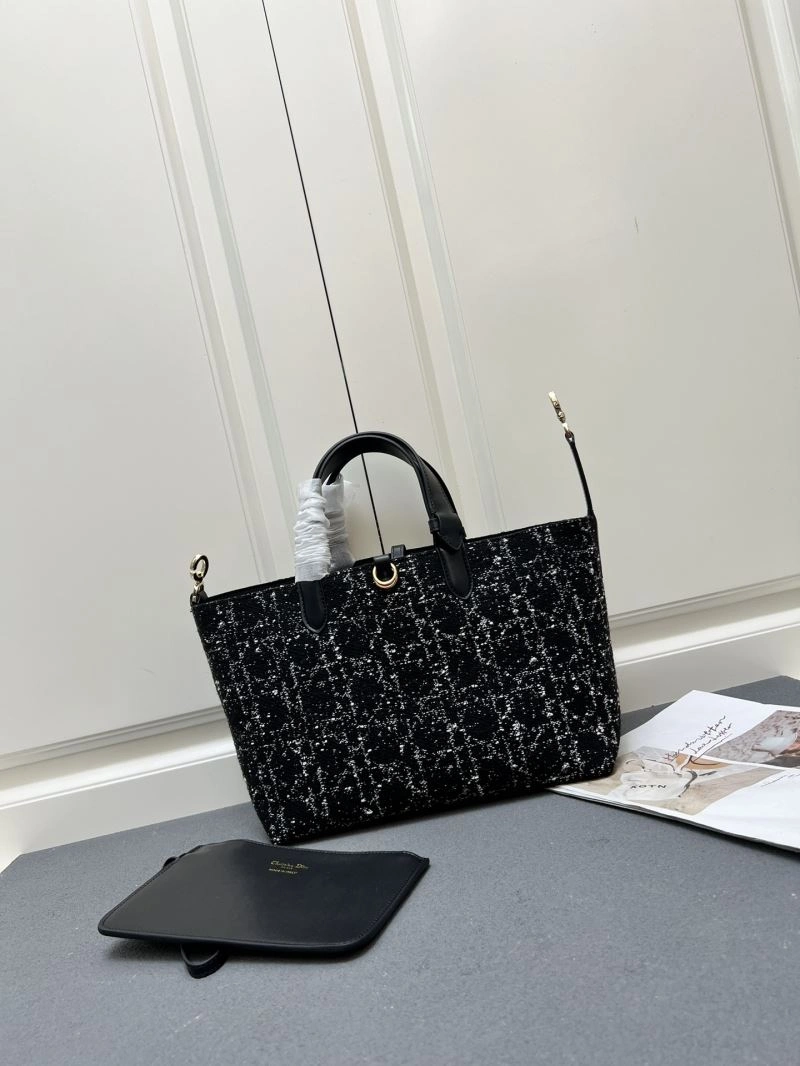 Brand-authenticated Christian Dior Shopping Bags