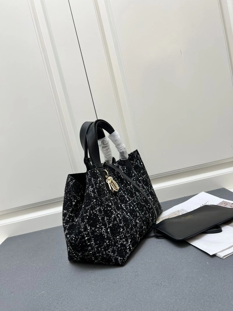 Brand-authenticated Christian Dior Shopping Bags