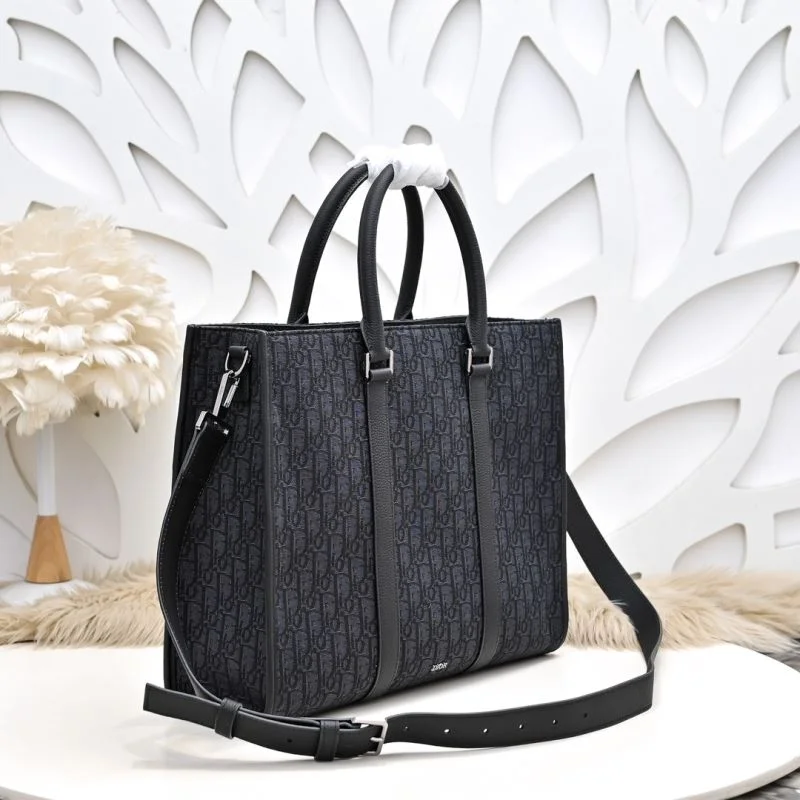 Brand-authenticated Christian Dior Shopping Bags