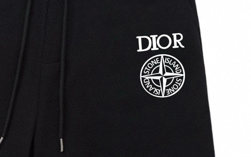 Brand-authenticated Christian Dior Short Pants