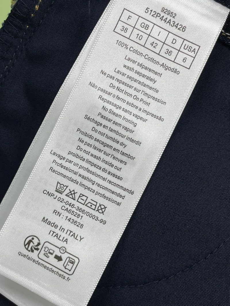 Exact replica Christian Dior Short Pants