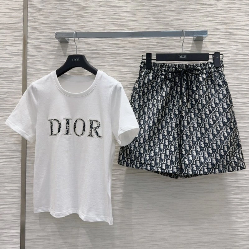 Authentic Christian Dior Short Suits