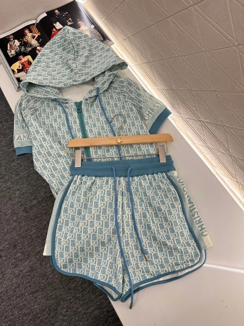 Indistinguishable Christian Dior Short Suits