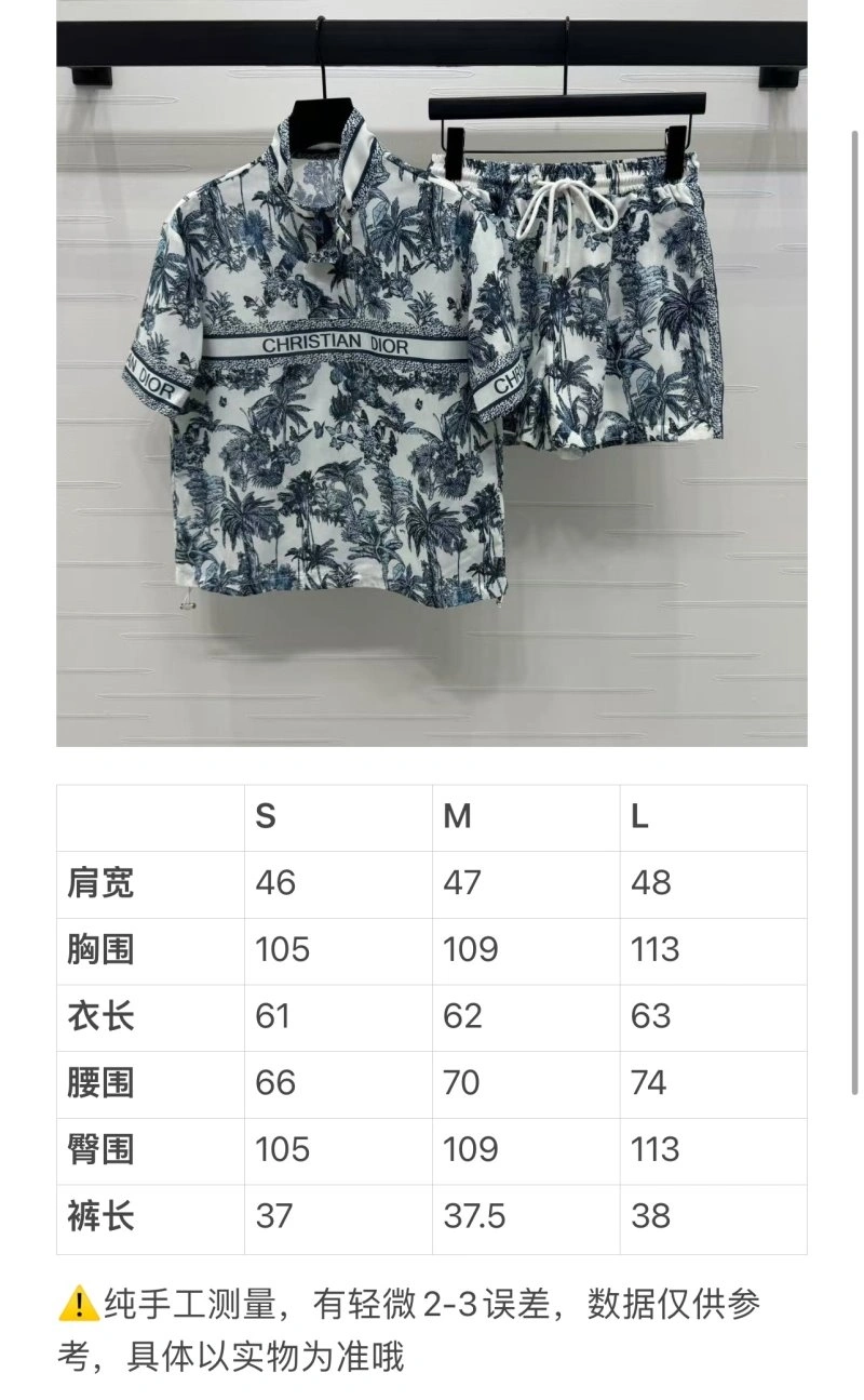 Brand-original Christian Dior Short Suits