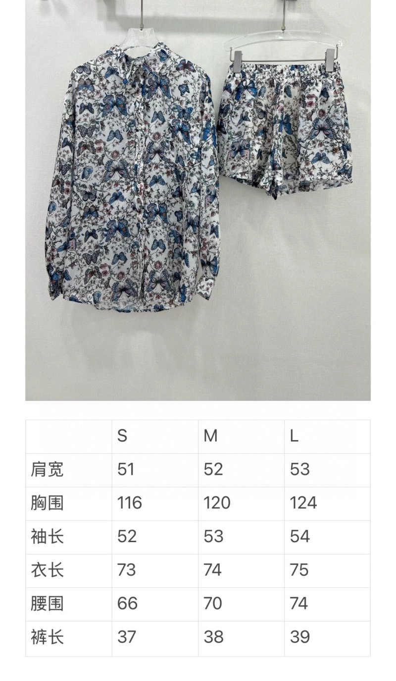 Authentic Christian Dior Short Suits