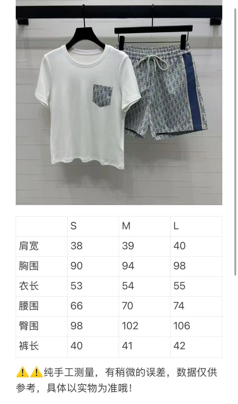 Brand-original Christian Dior Short Suits