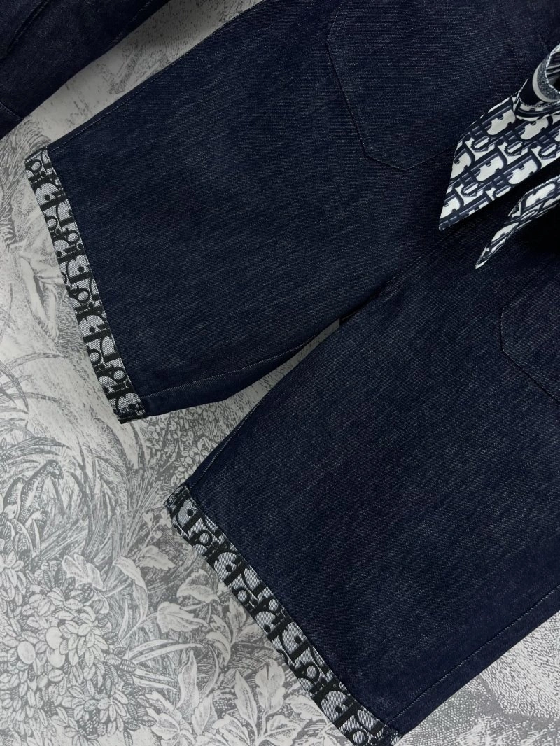 Brand-authenticated Christian Dior Short Suits