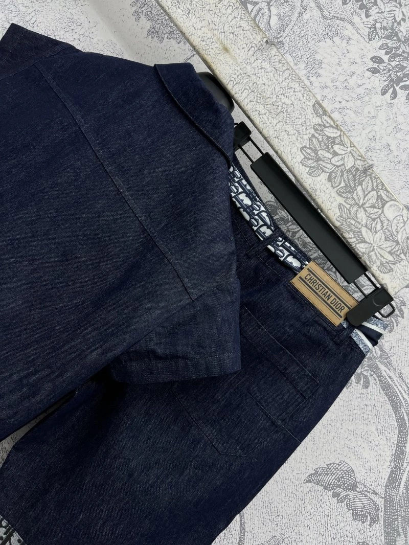 Brand-authenticated Christian Dior Short Suits