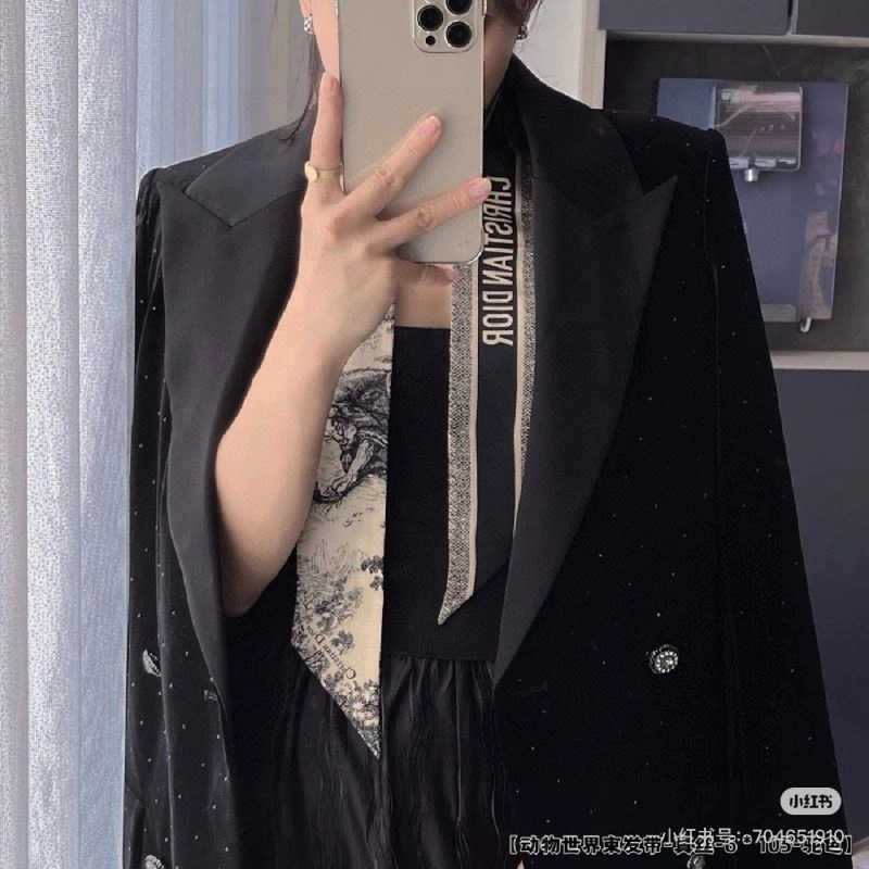 Genuine Christian Dior Silk