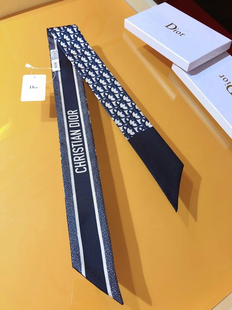 Brand-authenticated Christian Dior Silk