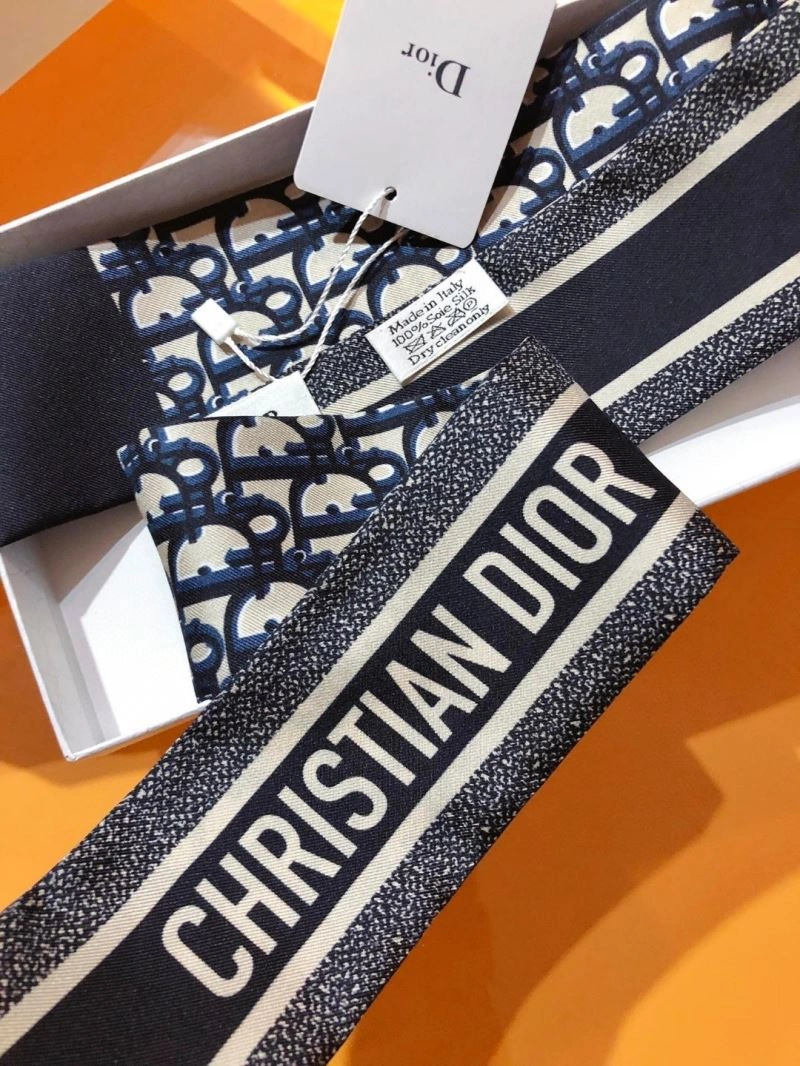 Brand-authenticated Christian Dior Silk