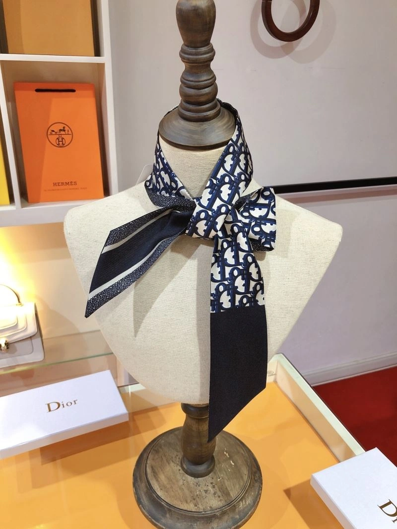 Brand-authenticated Christian Dior Silk
