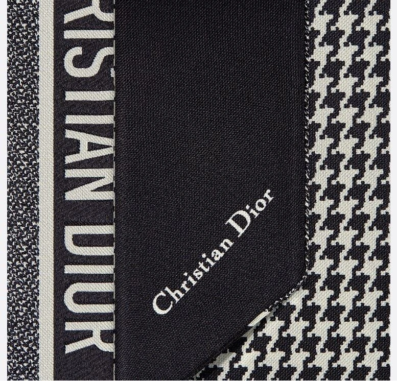 Brand-authenticated Christian Dior Silk