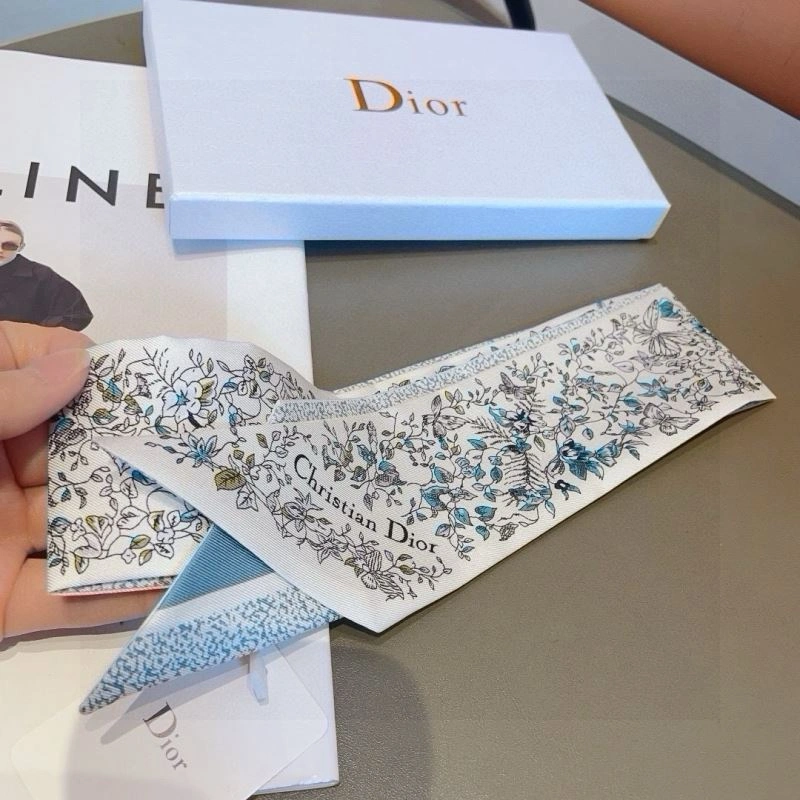 Brand-authenticated Christian Dior Silk