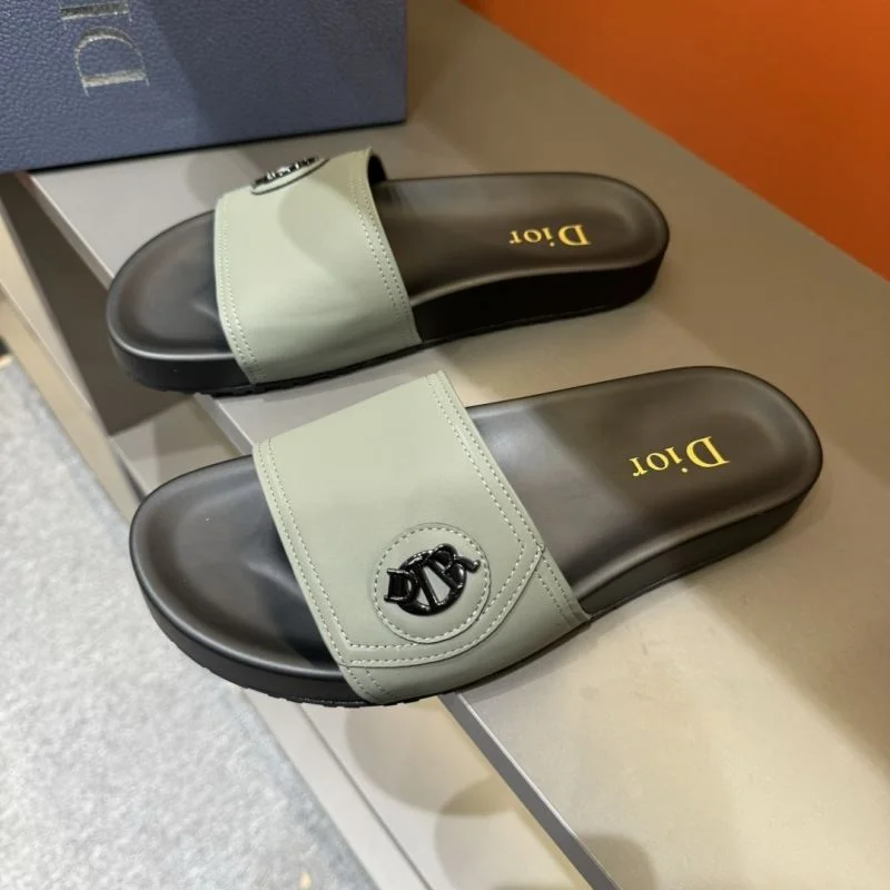 Brand-authenticated Christian Dior Slippers