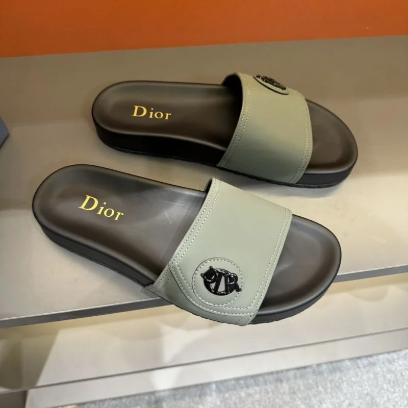 Brand-authenticated Christian Dior Slippers