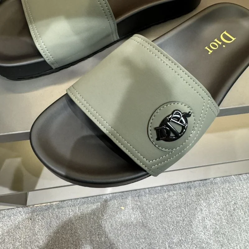 Brand-authenticated Christian Dior Slippers