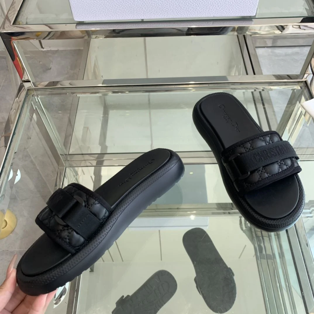 Brand-authenticated Christian Dior Slippers