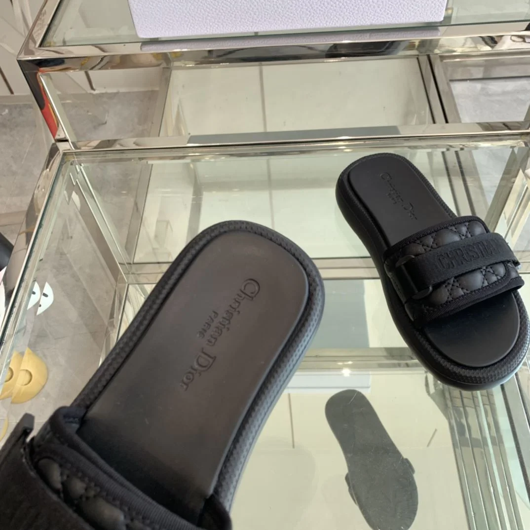 Brand-authenticated Christian Dior Slippers