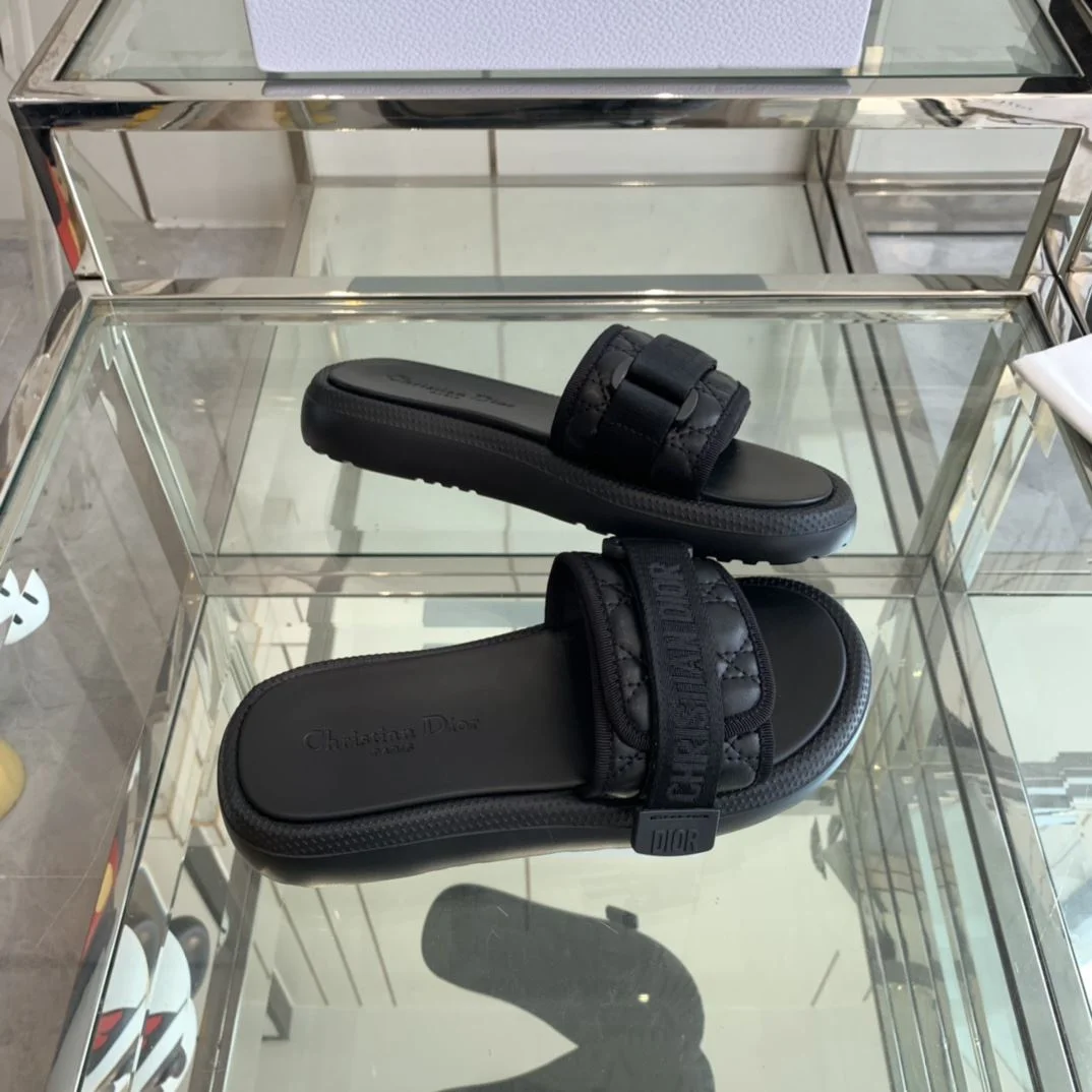Brand-authenticated Christian Dior Slippers