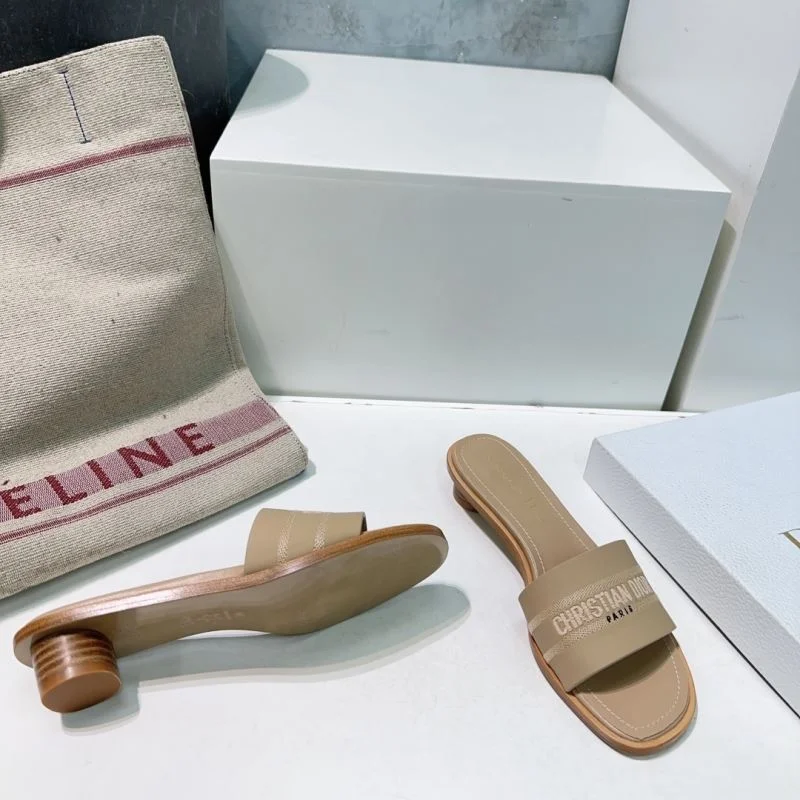 Authentic Christian Dior Slippers