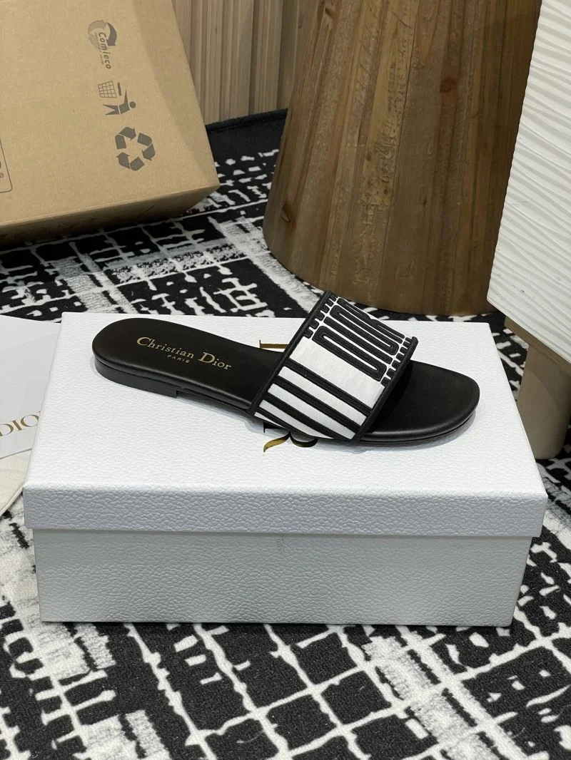 Precise copy Christian Dior Slippers