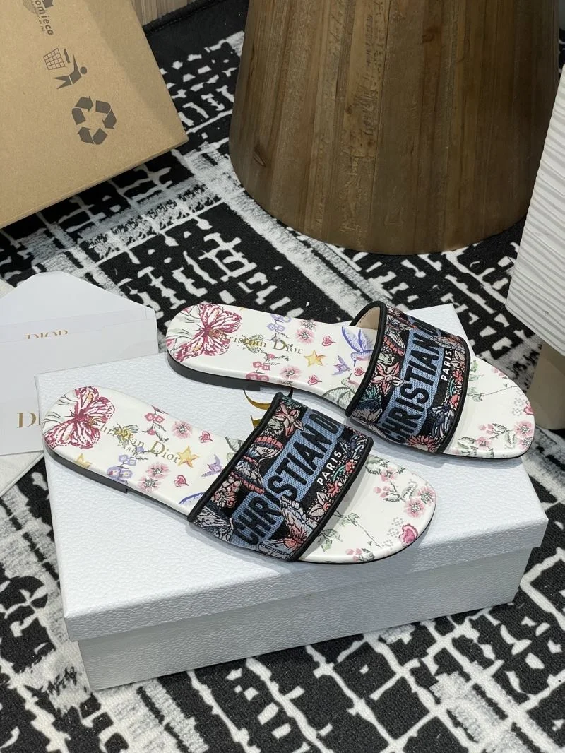 Brand-authenticated Christian Dior Slippers