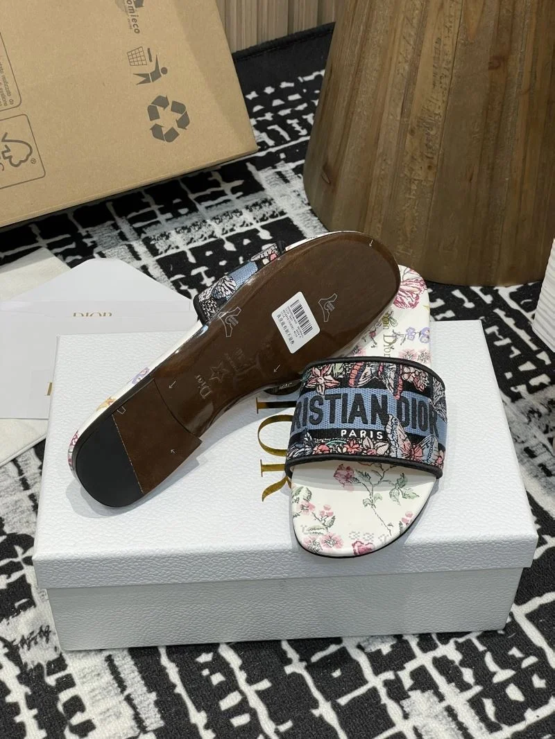 Brand-authenticated Christian Dior Slippers