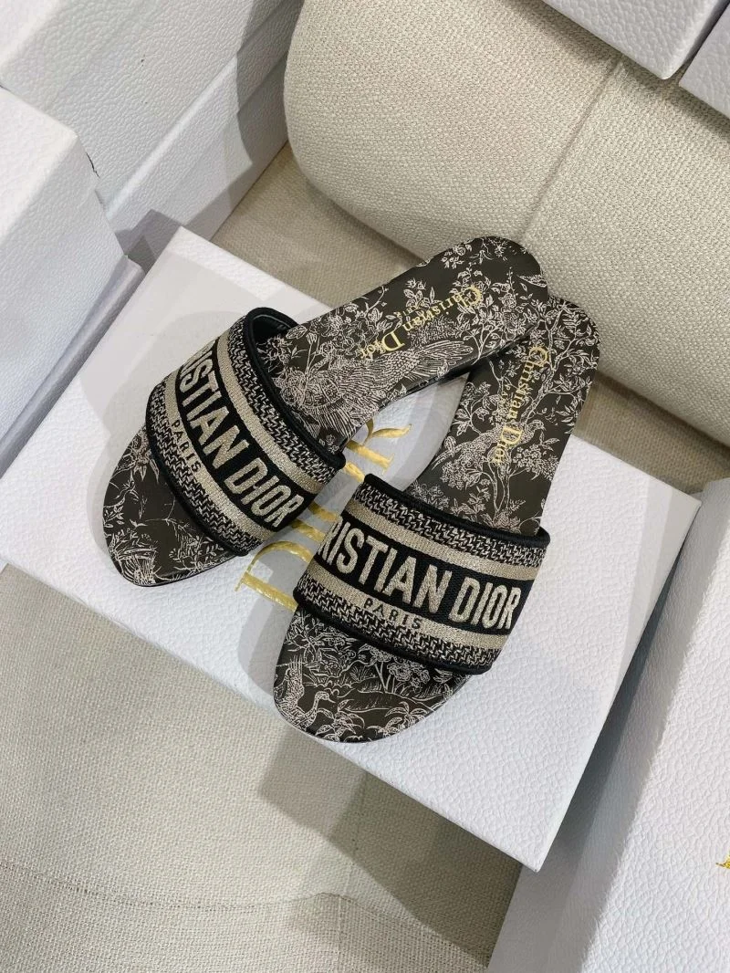 Precise copy Christian Dior Slippers