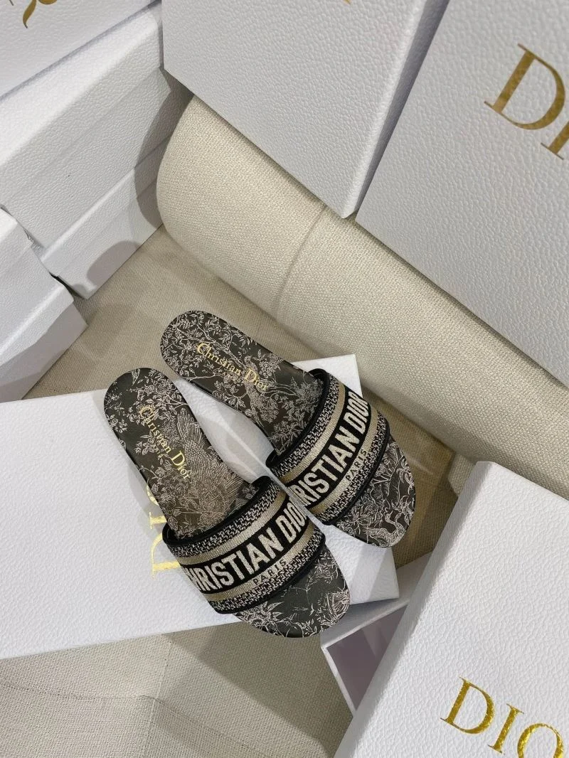 Precise copy Christian Dior Slippers