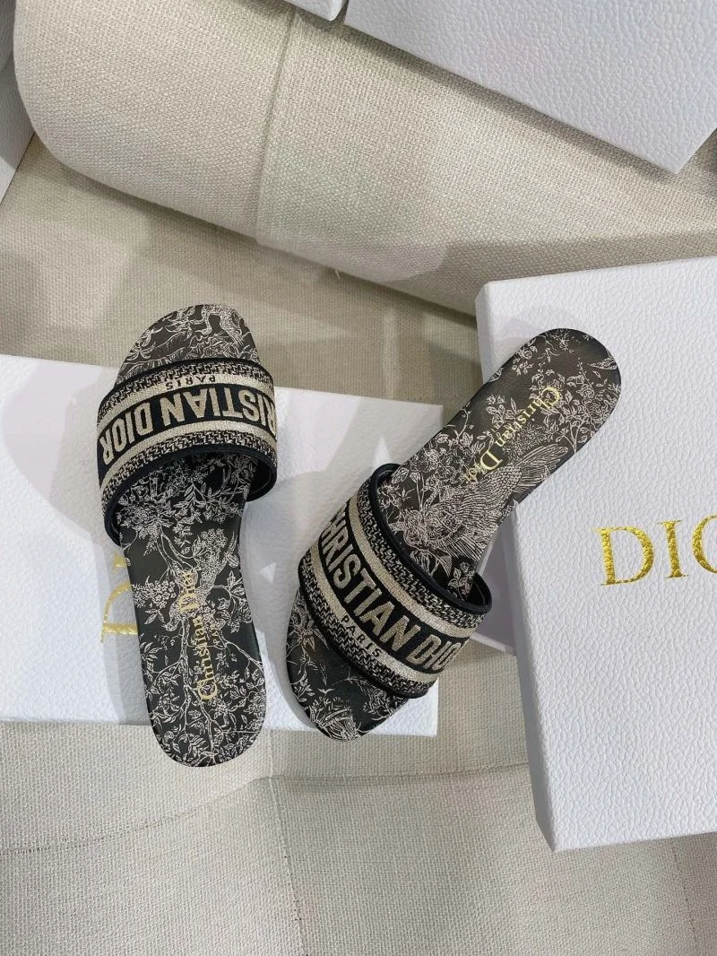 Precise copy Christian Dior Slippers