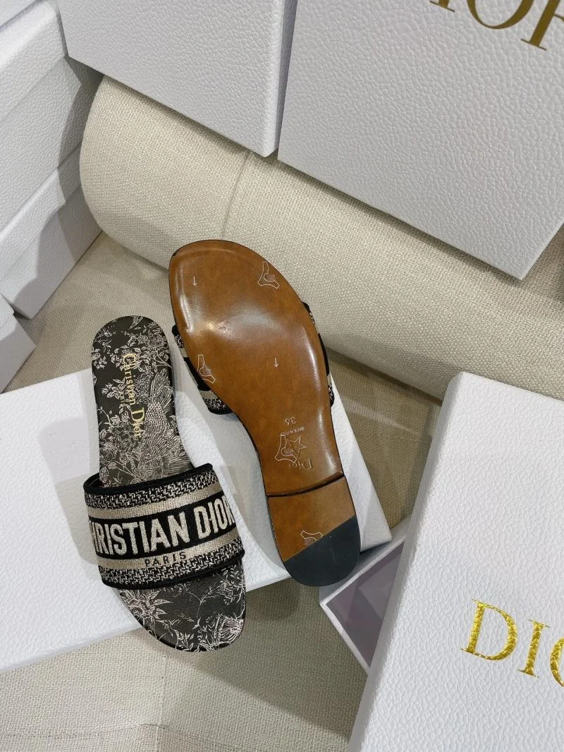 Precise copy Christian Dior Slippers