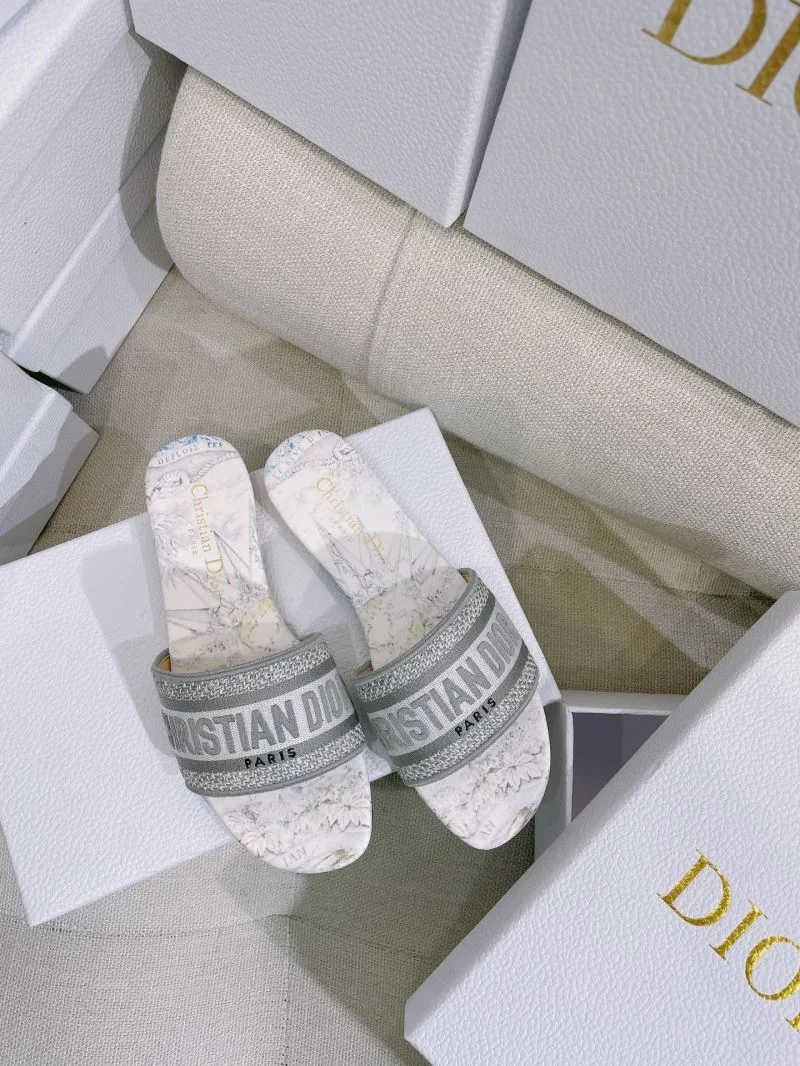 Real Christian Dior Slippers