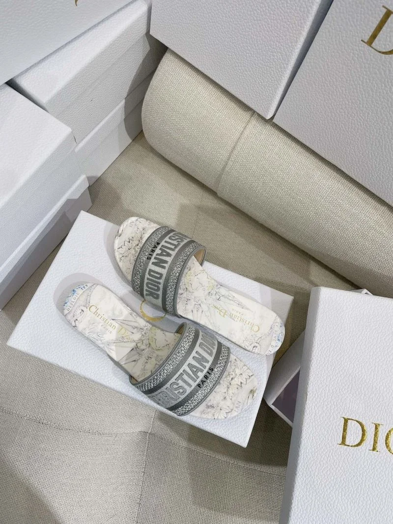 Real Christian Dior Slippers