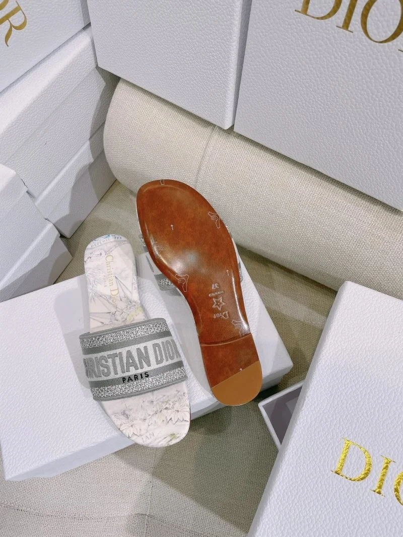 Real Christian Dior Slippers