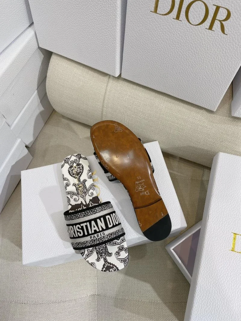 Genuine Christian Dior Slippers