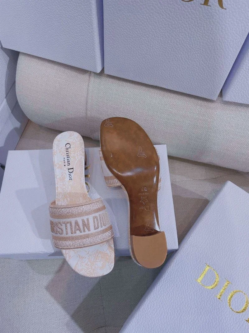 Genuine Christian Dior Slippers