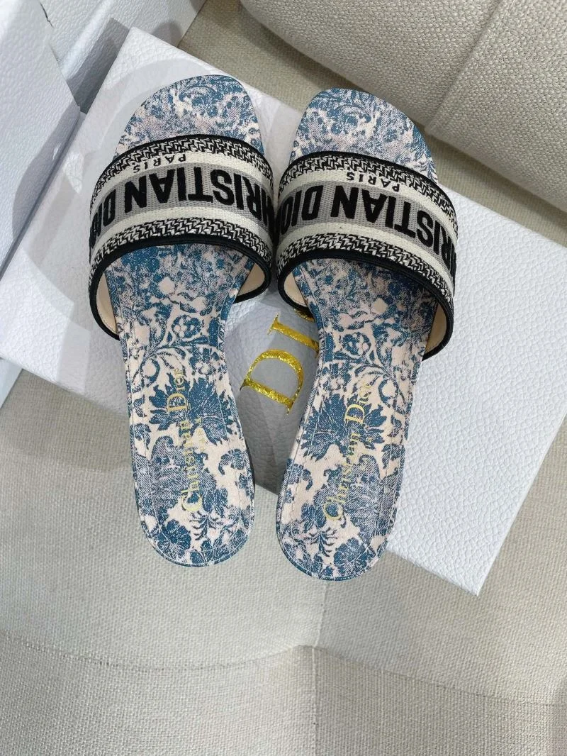 Precise copy Christian Dior Slippers