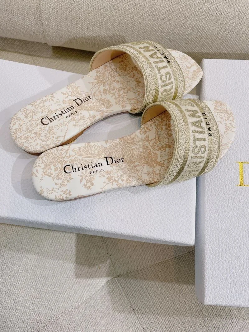 1:1 copy Christian Dior Slippers