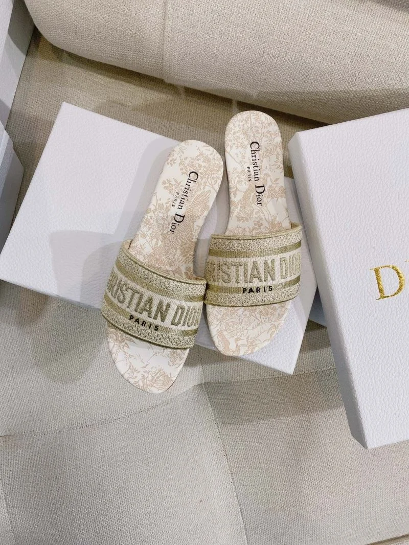 1:1 copy Christian Dior Slippers